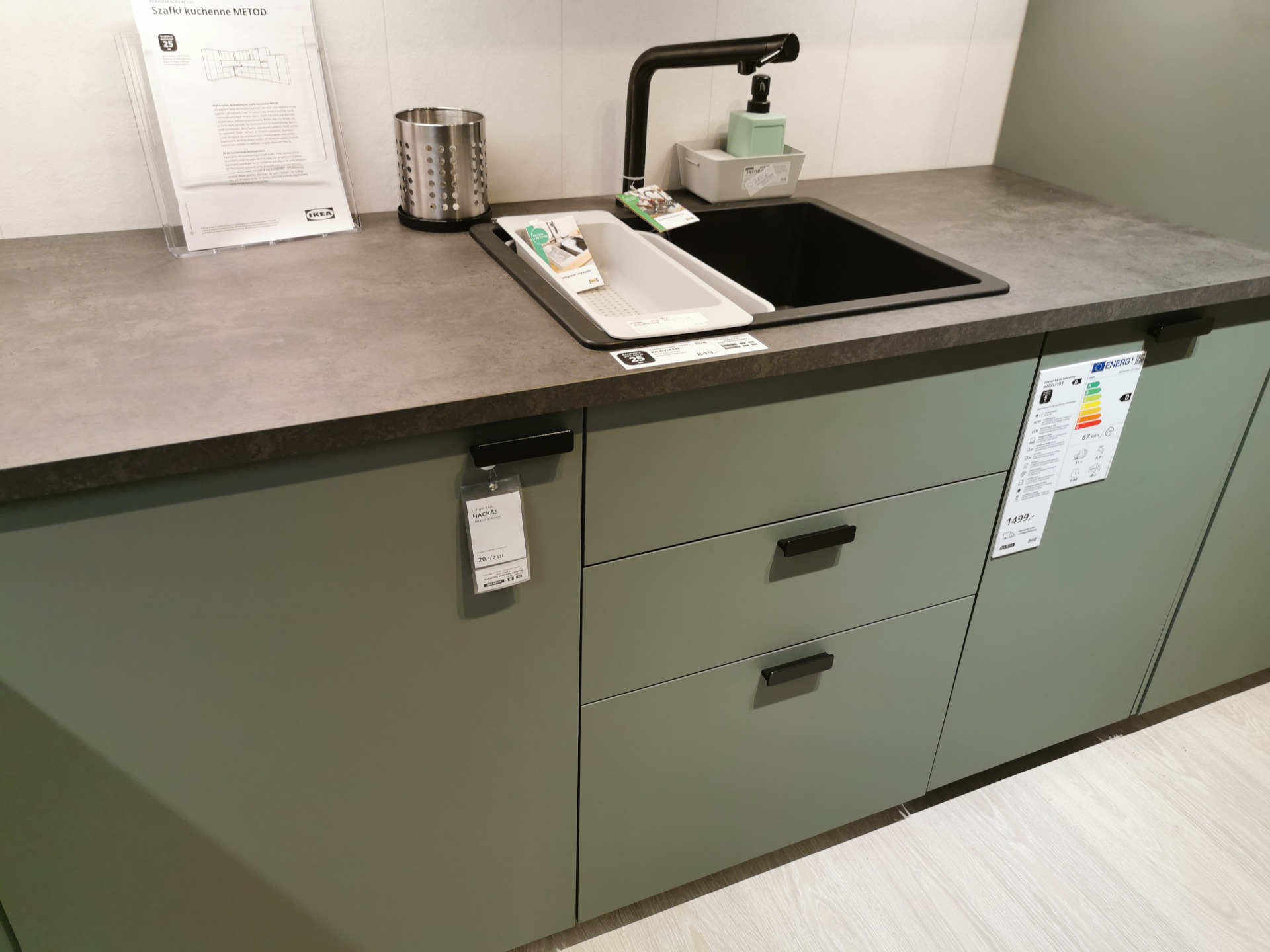 Modernize Your Kitchen with Bodarp Matt Gray-Green IKEA