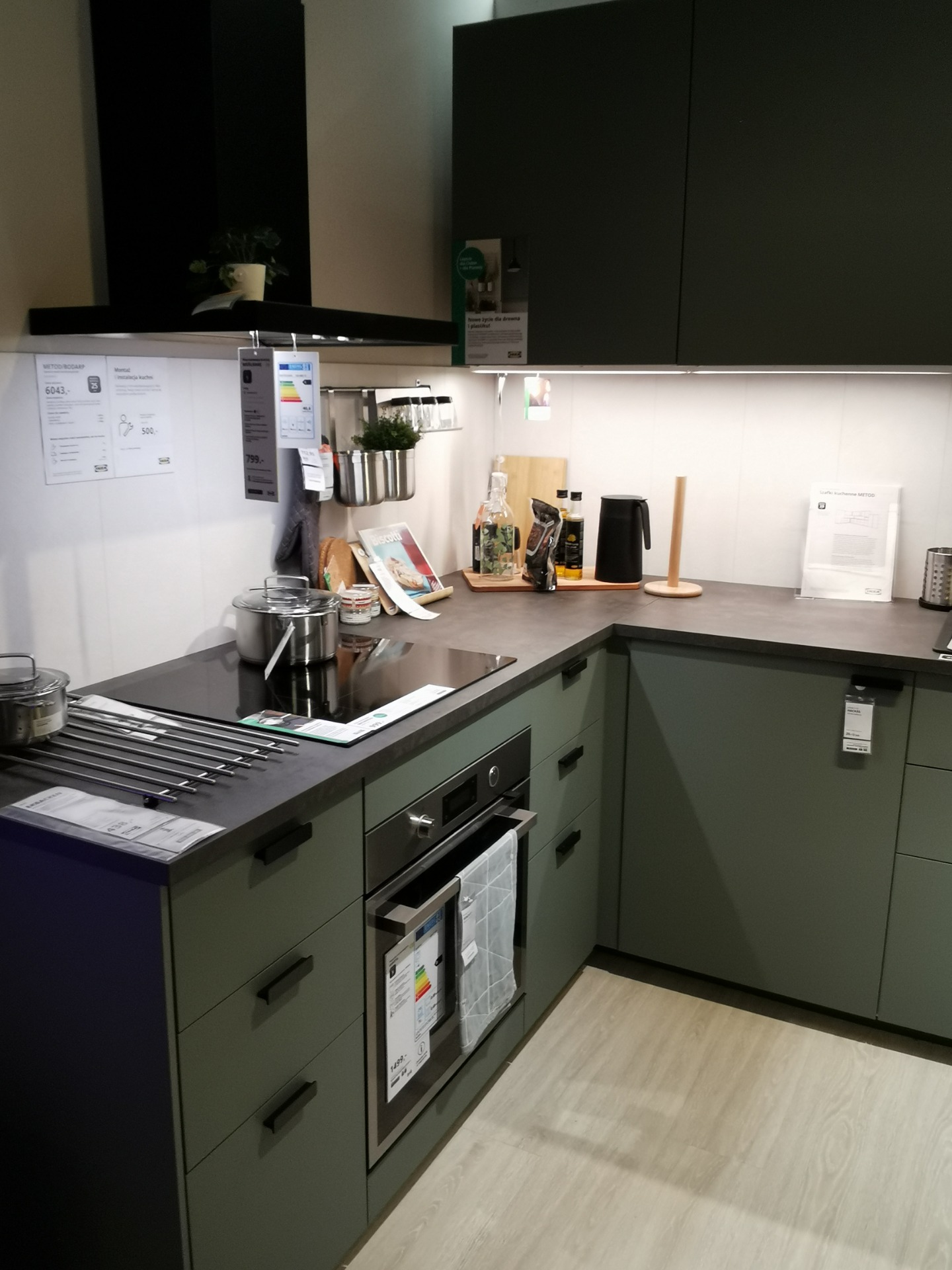 Modernize Your Kitchen with Bodarp Matt Gray-Green IKEA