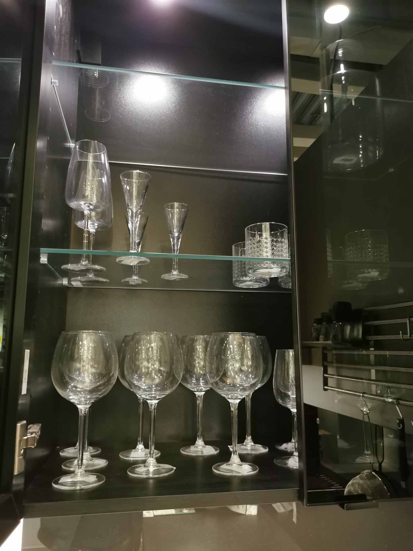 Elegant and Modern: The Jutis Glass Door from IKEA