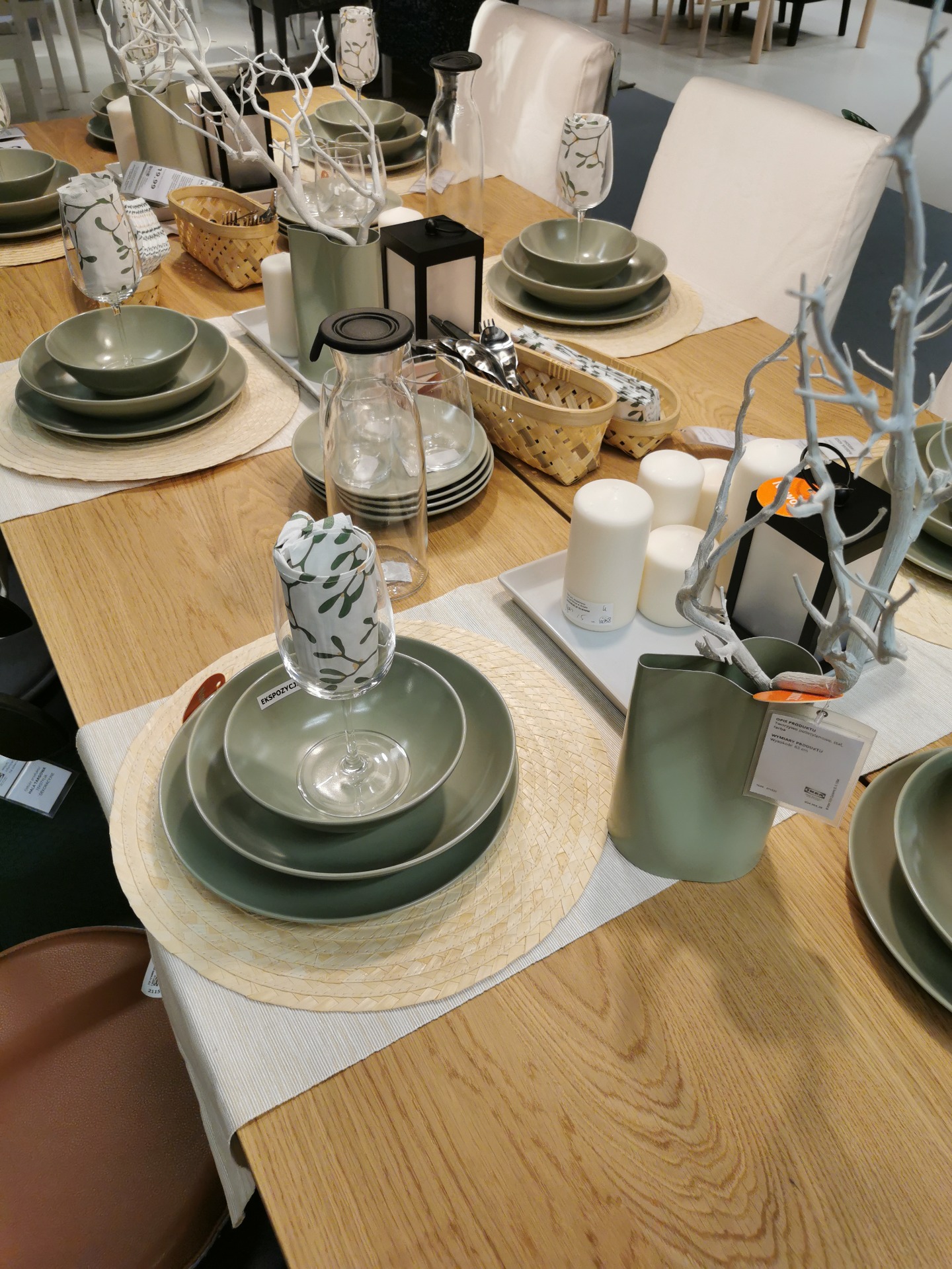 12 Tables Setting from IKEA