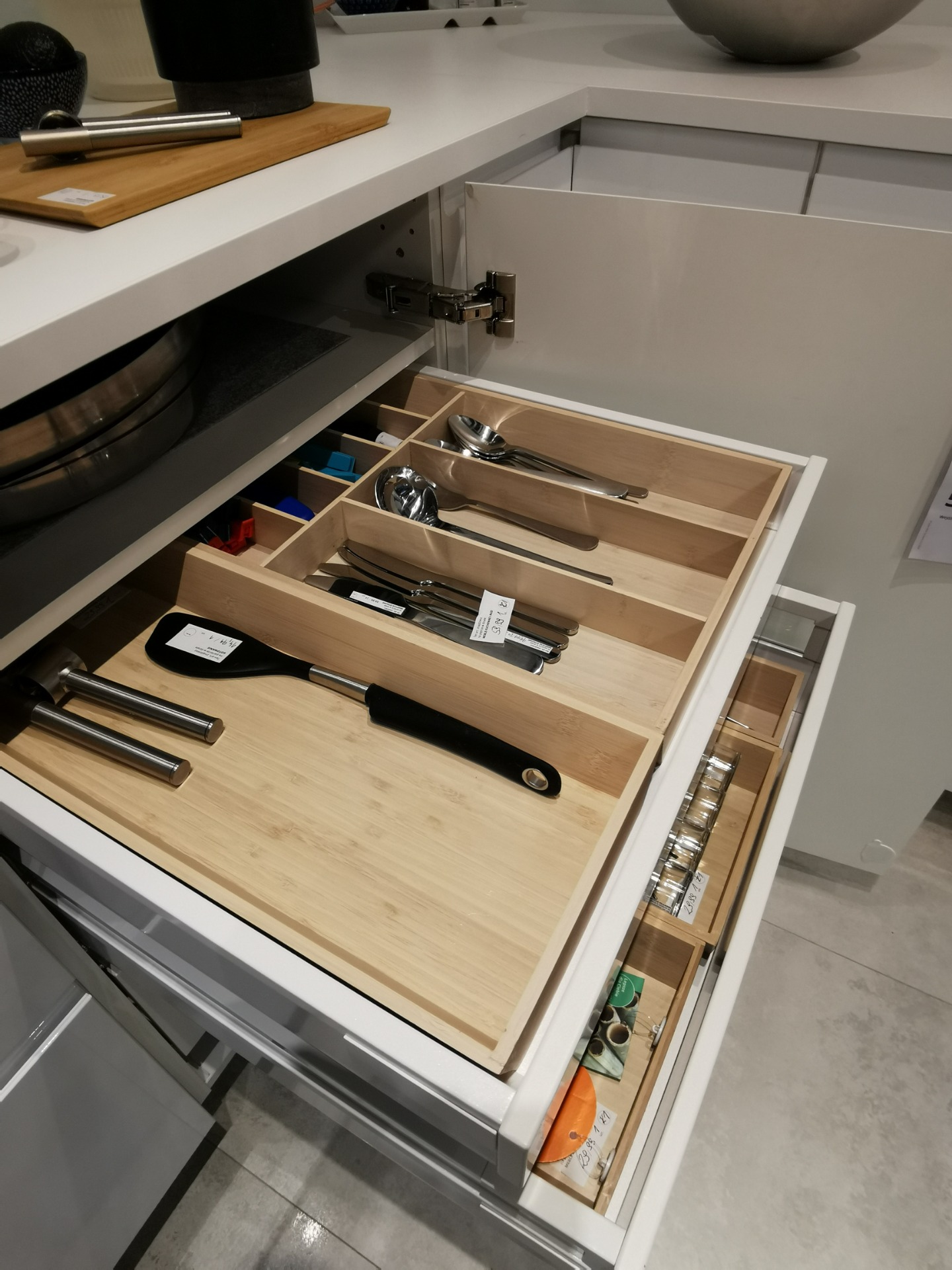 VOXTORP High Gloss White Kitchen from IKEA