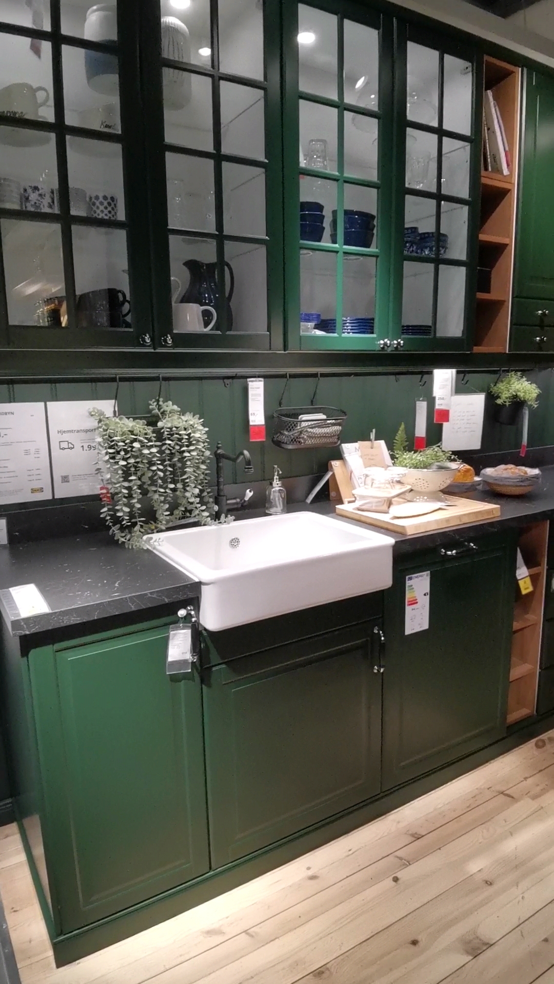 Bodbyn Green IKEA Kitchen: Add a pop of color to your cooking space
