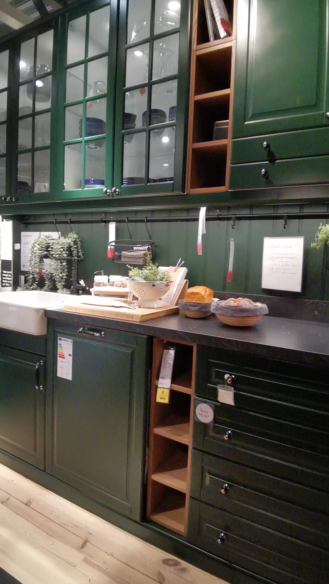 Bodbyn Green IKEA Kitchen: Add a pop of color to your cooking space