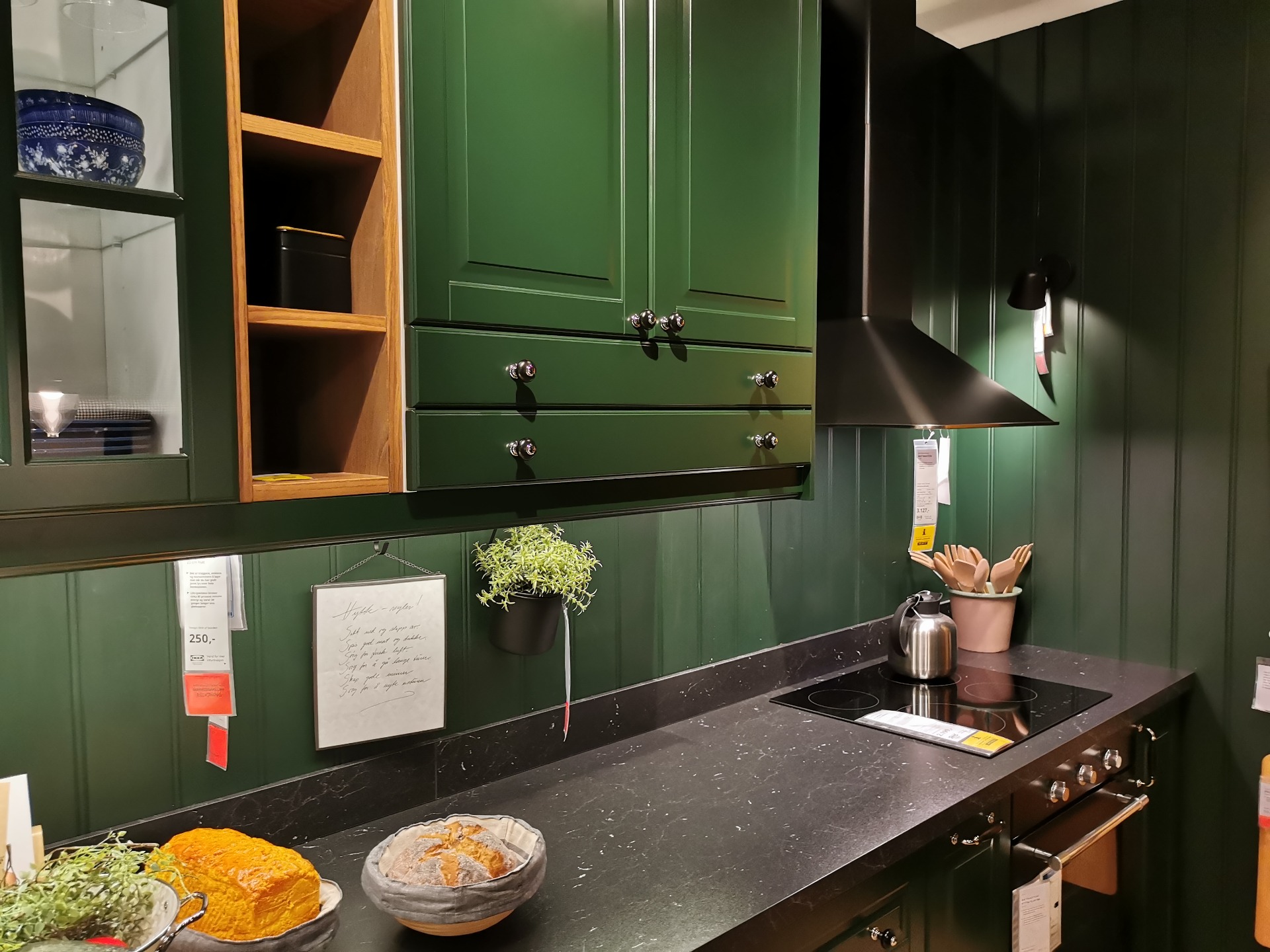 Bodbyn Green IKEA Kitchen: Add a pop of color to your cooking space