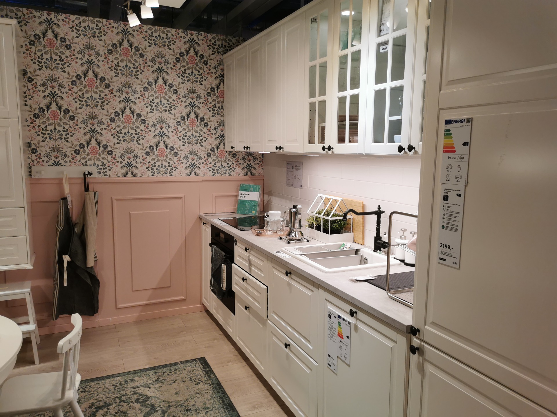 Organize Your Kitchen in Style with BODBYN Off-white Cabinets from IKEA