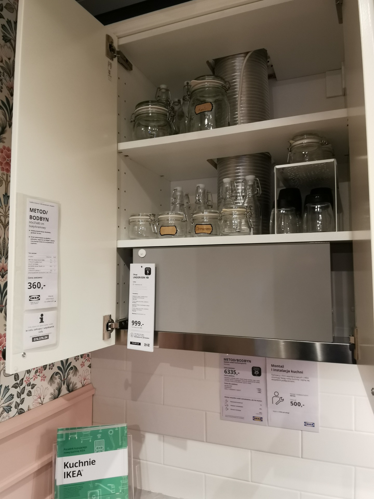 Organize Your Kitchen in Style with BODBYN Off-white Cabinets from IKEA