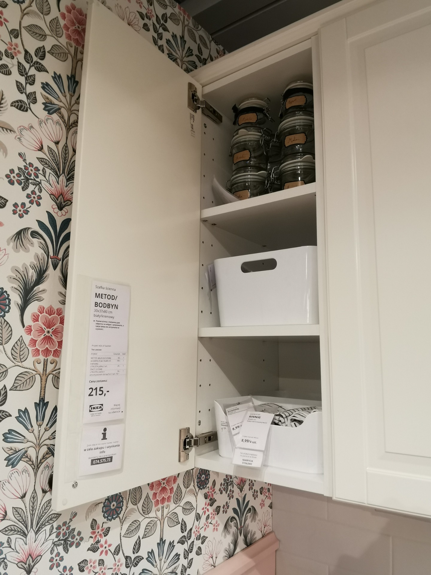 Organize Your Kitchen in Style with BODBYN Off-white Cabinets from IKEA