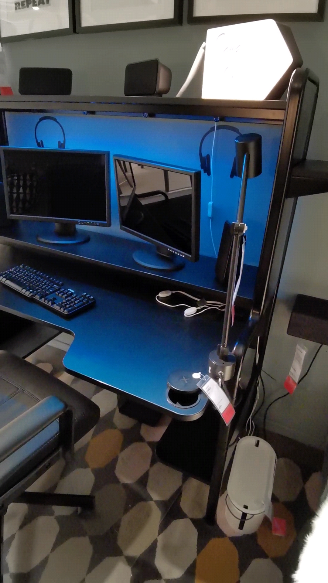 Gaming desk Fredde IKEA