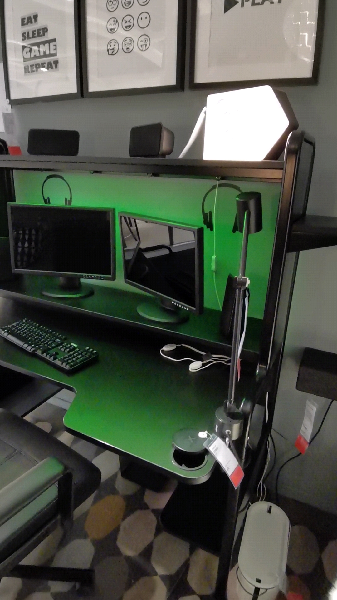 Gaming desk Fredde IKEA