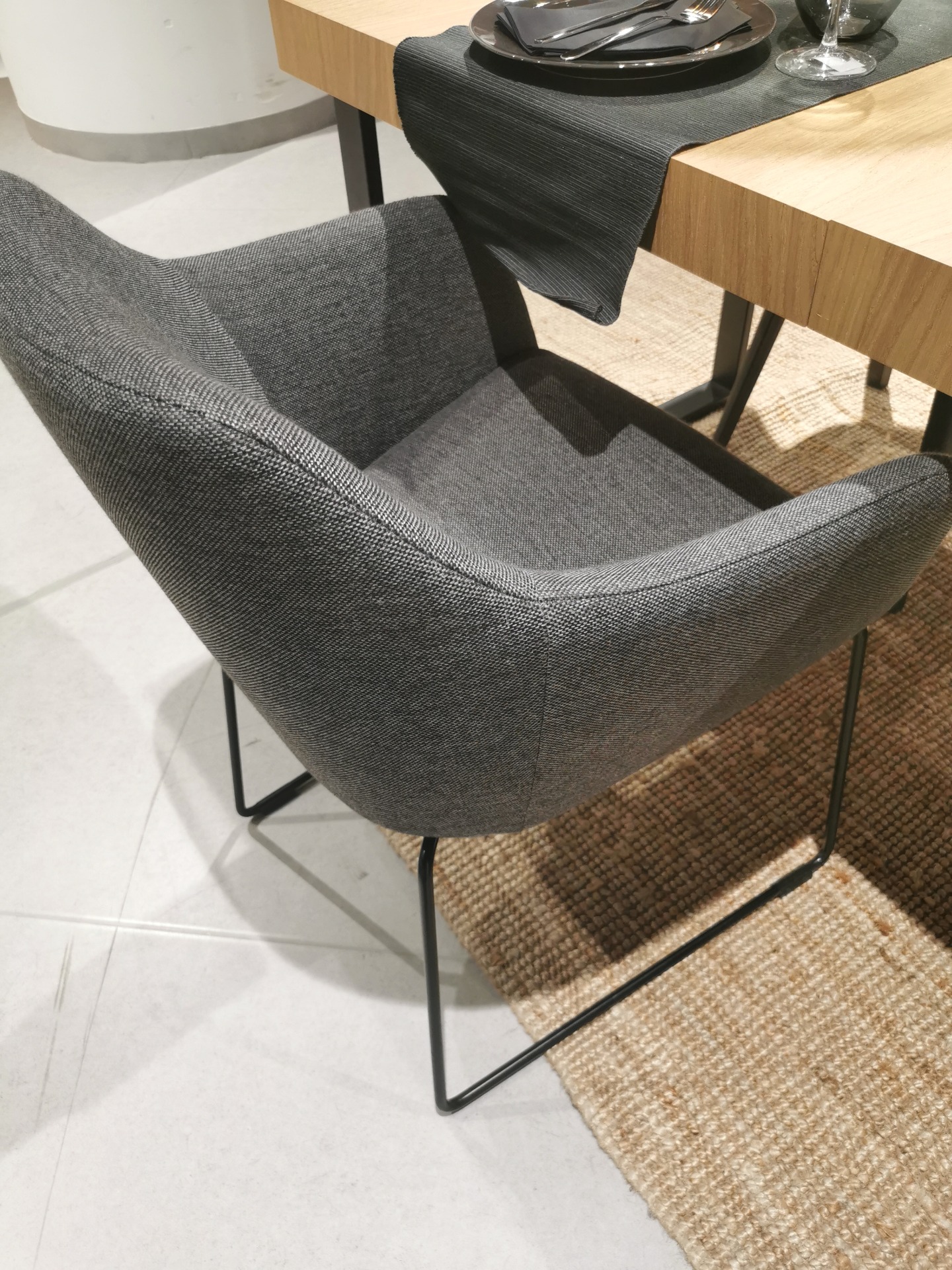 Tossberg Chair and Tarsele dining table from IKEA
