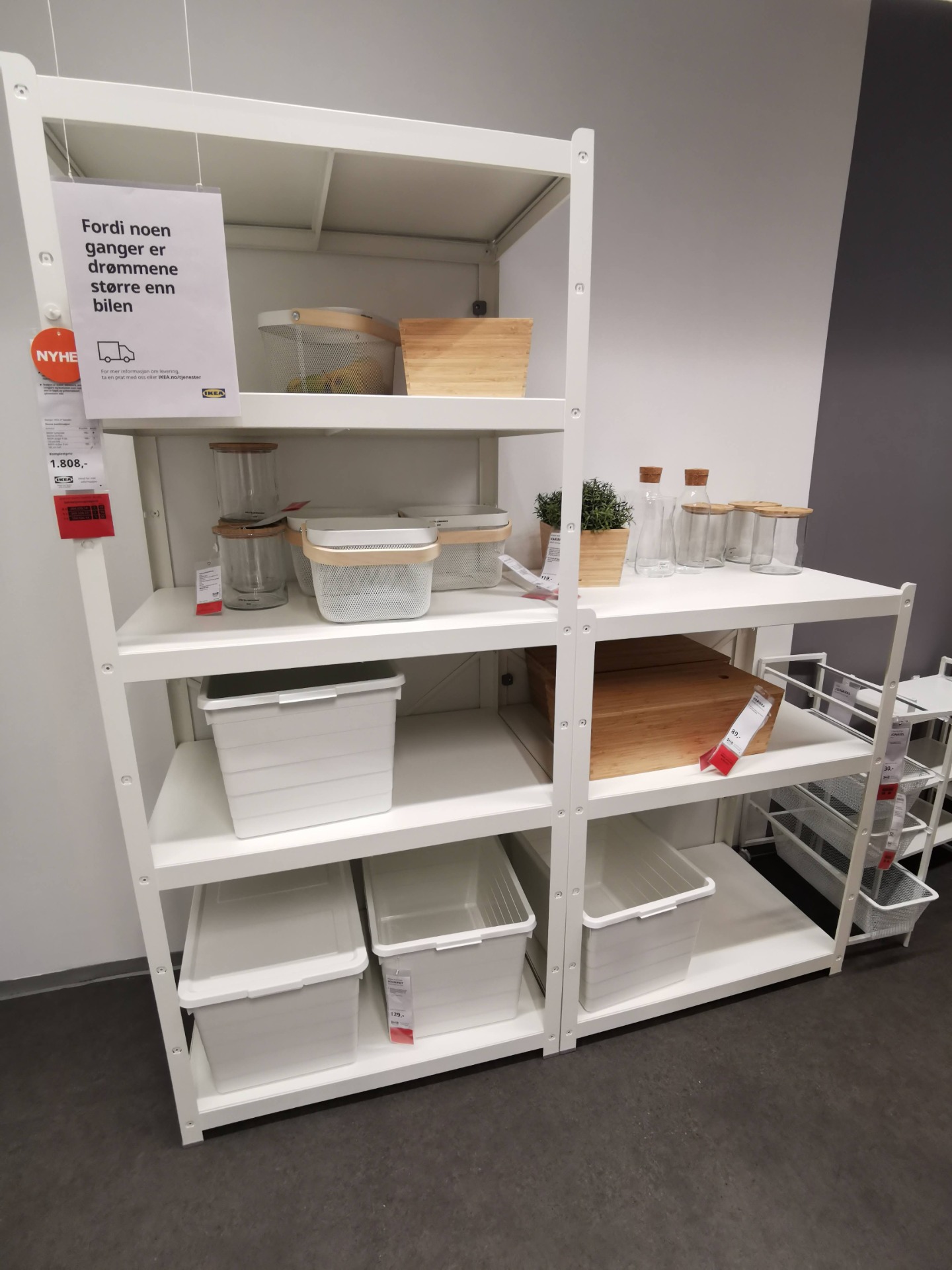 Streamline Your Space with the JONAXEL Storage System from IKEA
