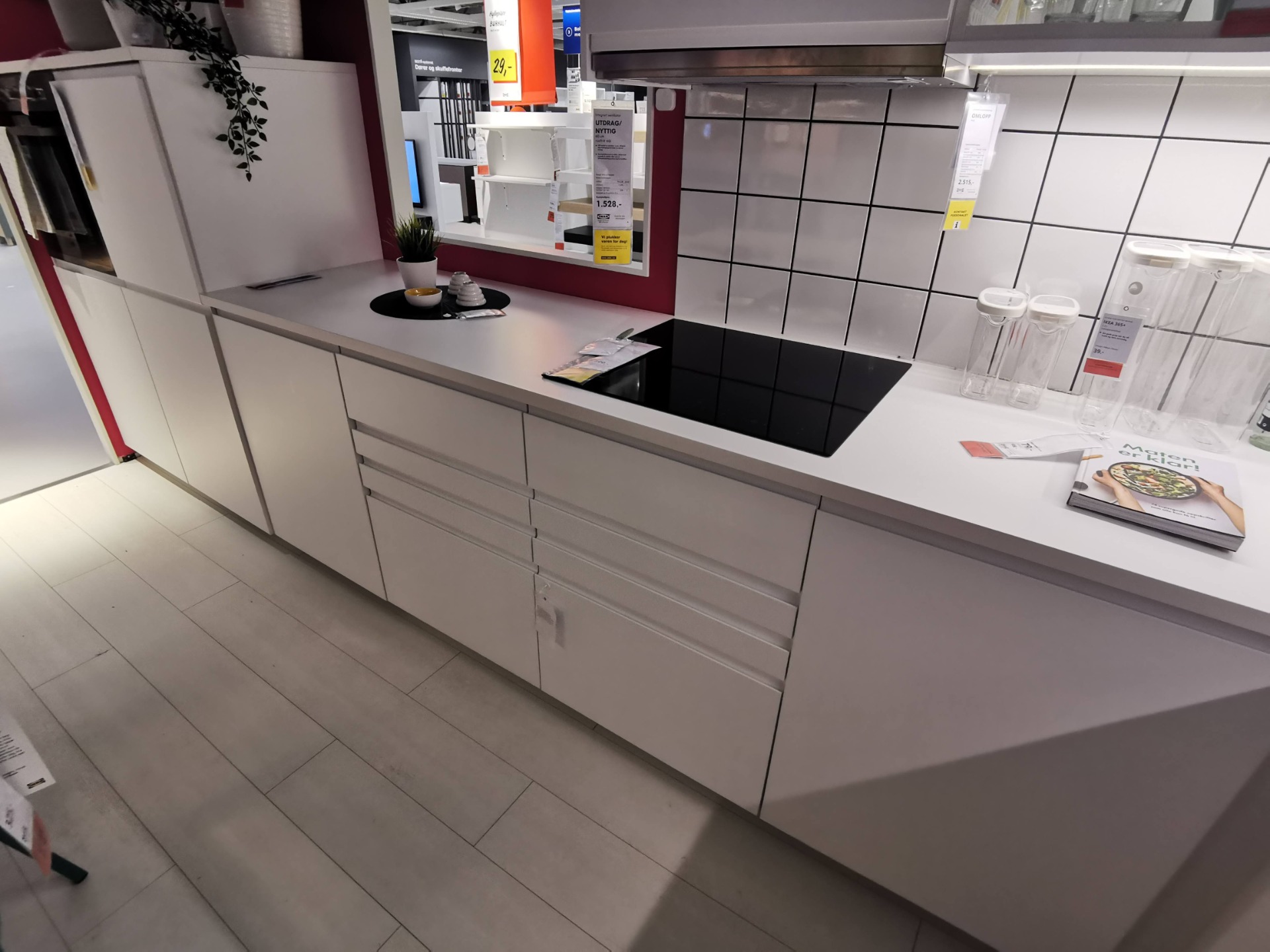 The Voxtorp Matt White Kitchen: A Timeless and Elegant Design from IKEA