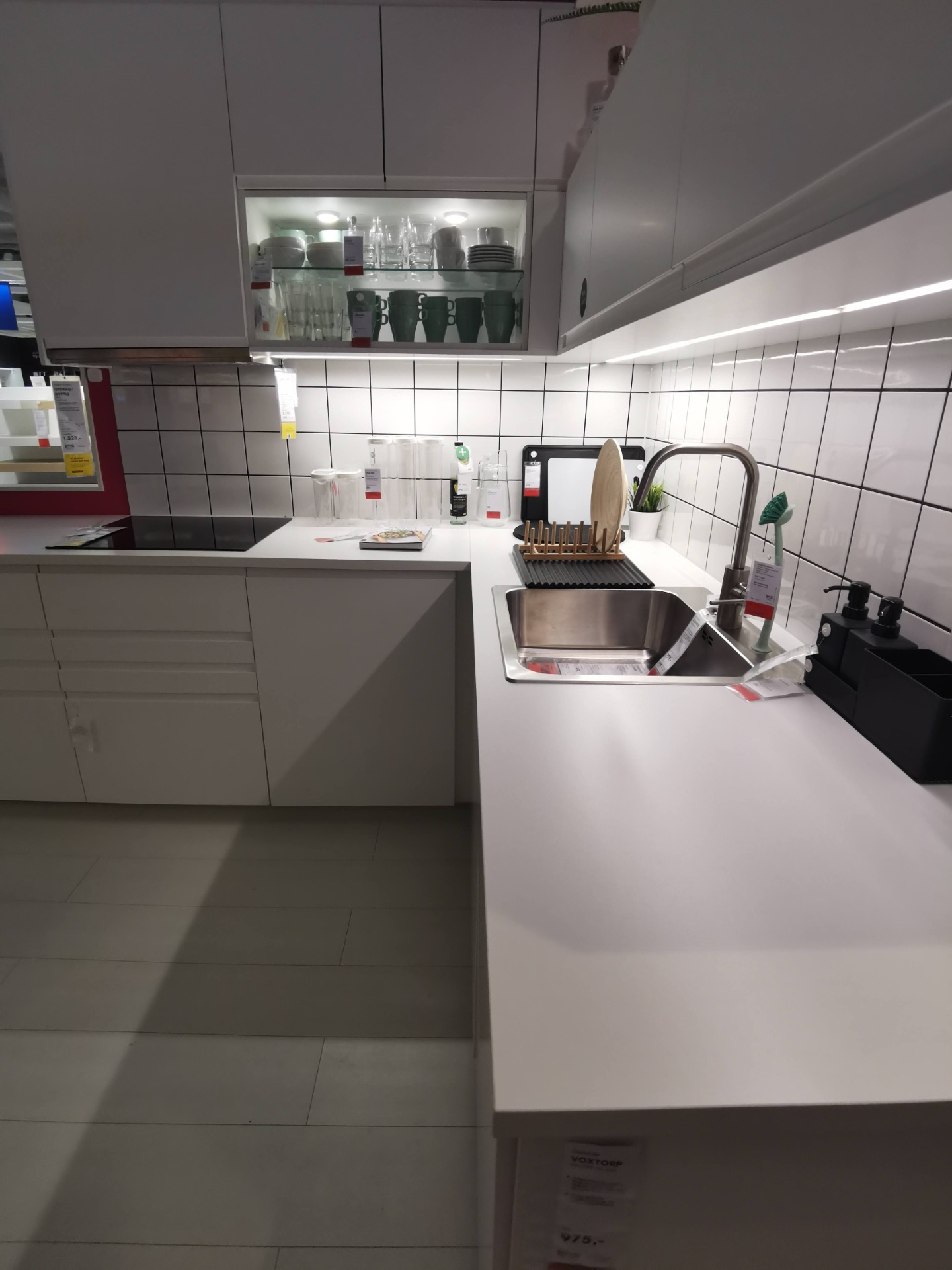 The Voxtorp Matt White Kitchen: A Timeless and Elegant Design from IKEA
