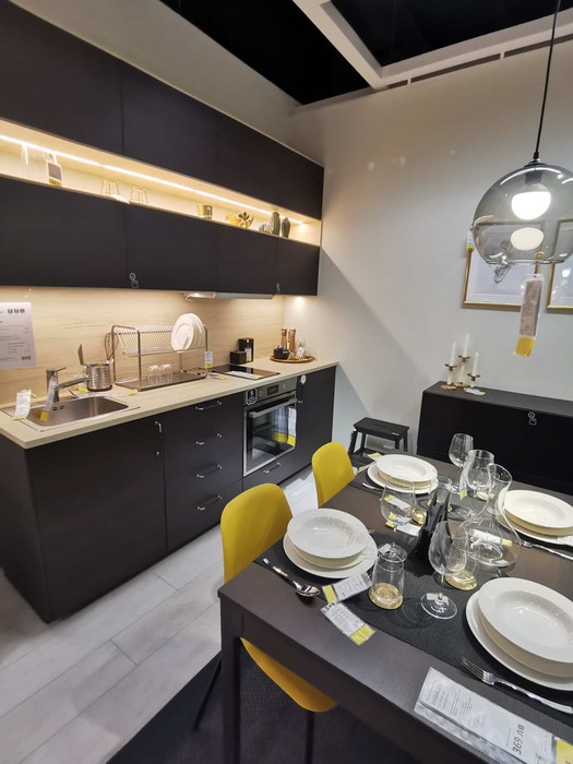 ASKERSUND Dark Ash IKEA Kitchen