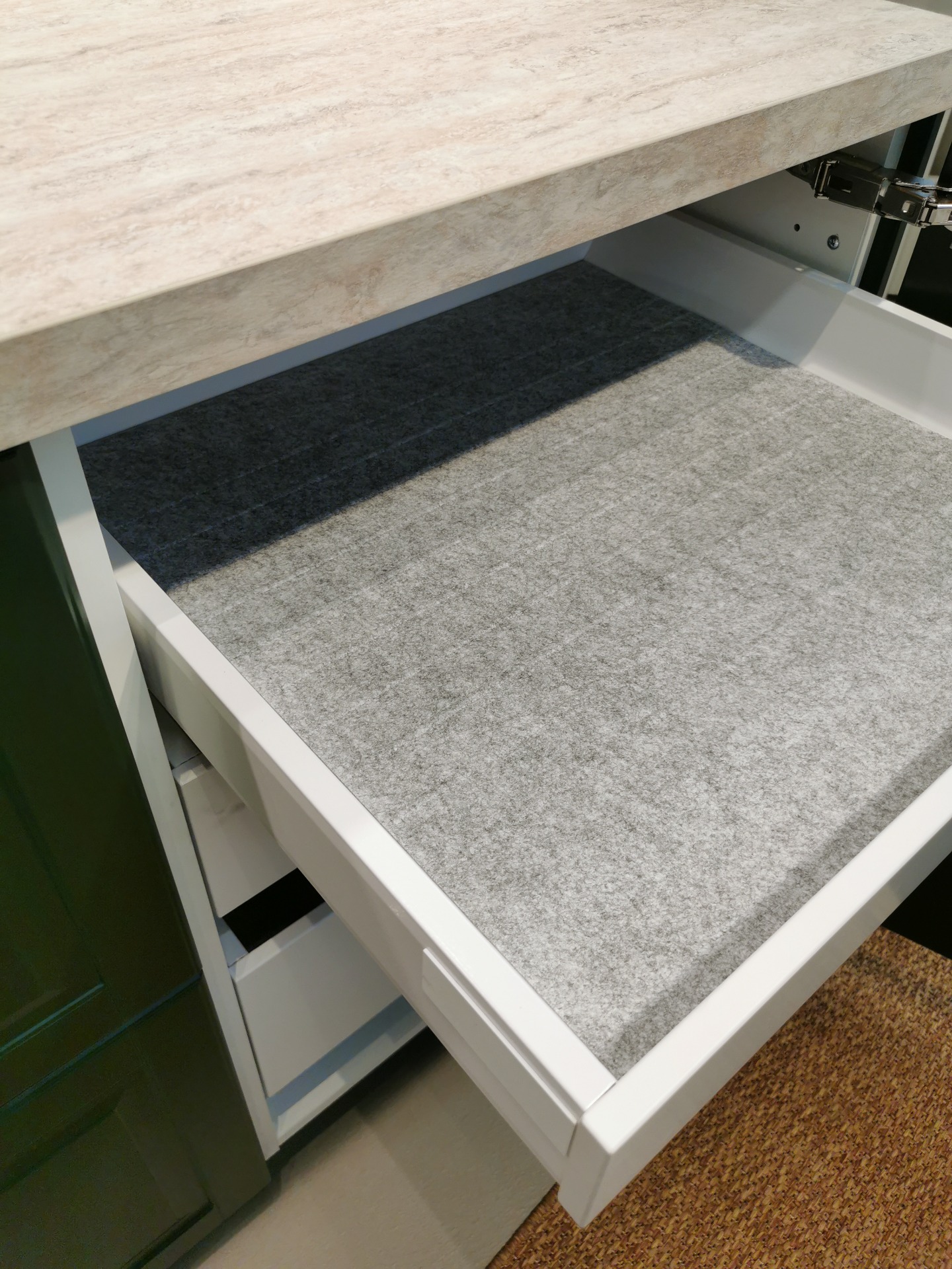 Get a Stylish Kitchen Island with Green Bodbyn IKEA