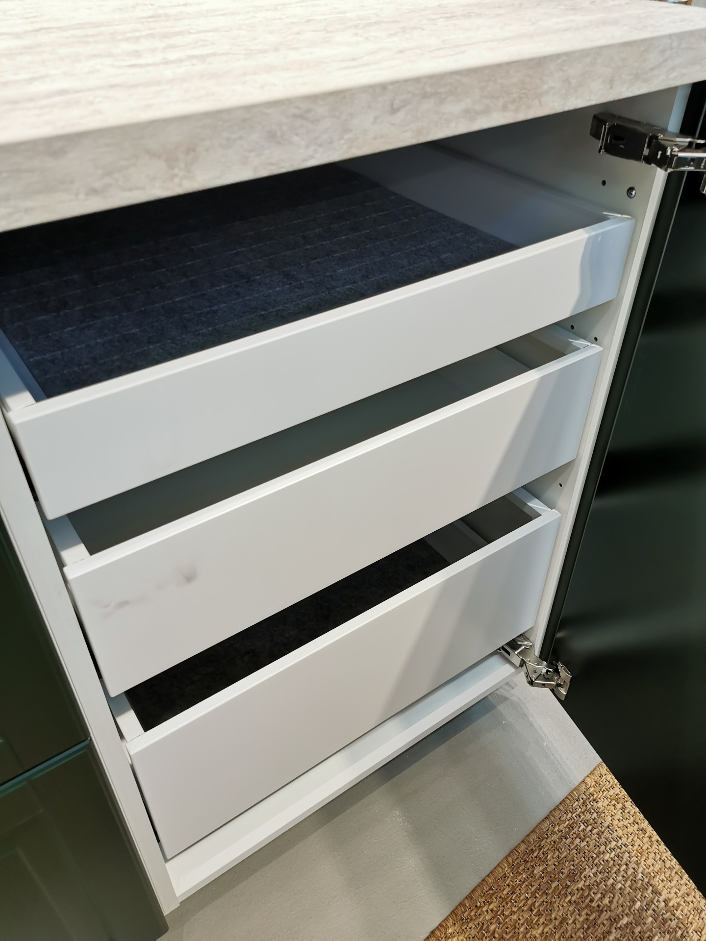 Get a Stylish Kitchen Island with Green Bodbyn IKEA