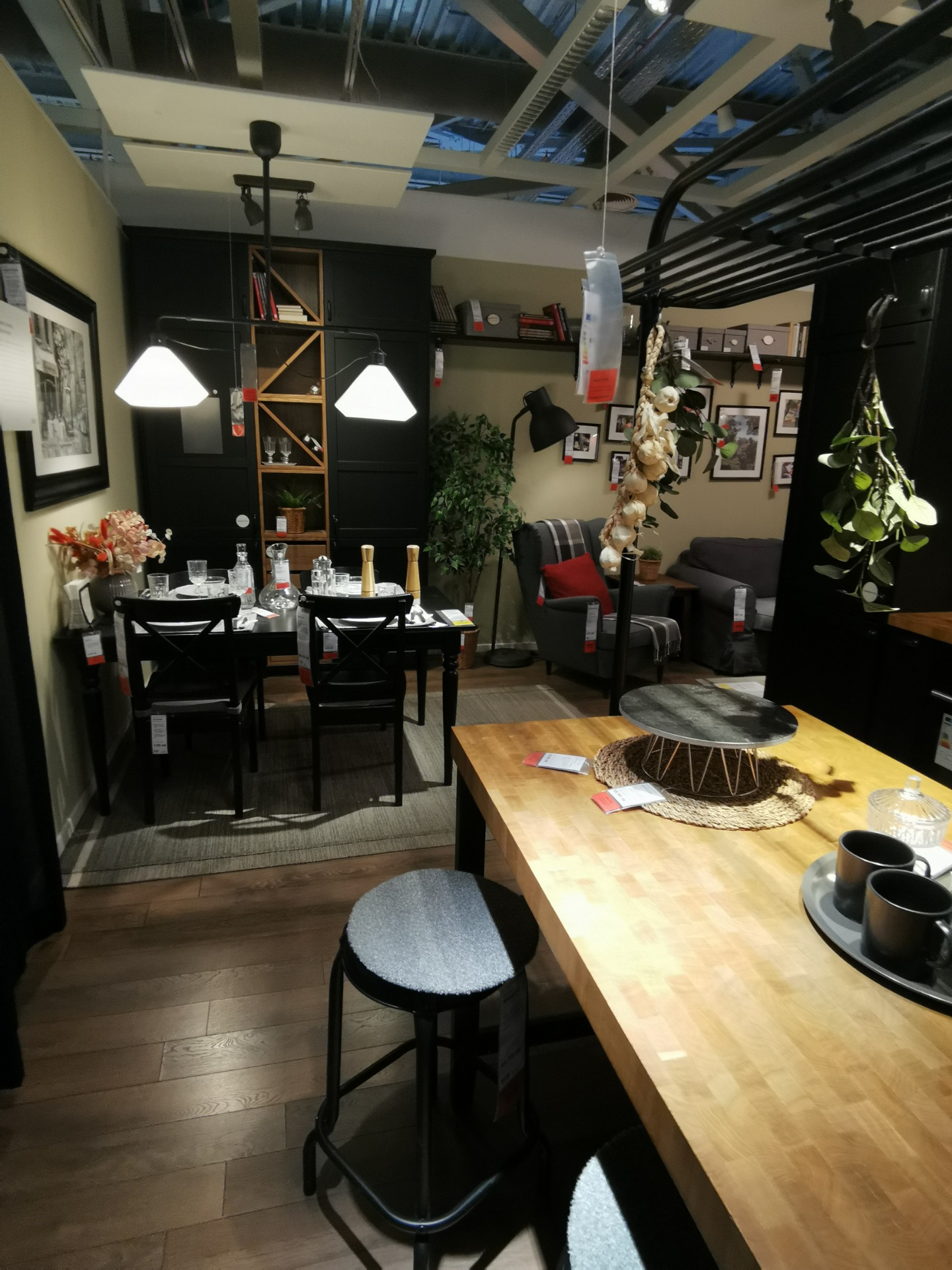 Functional and Stylish: The Vadholma Kitchen Island with Rack from IKEA