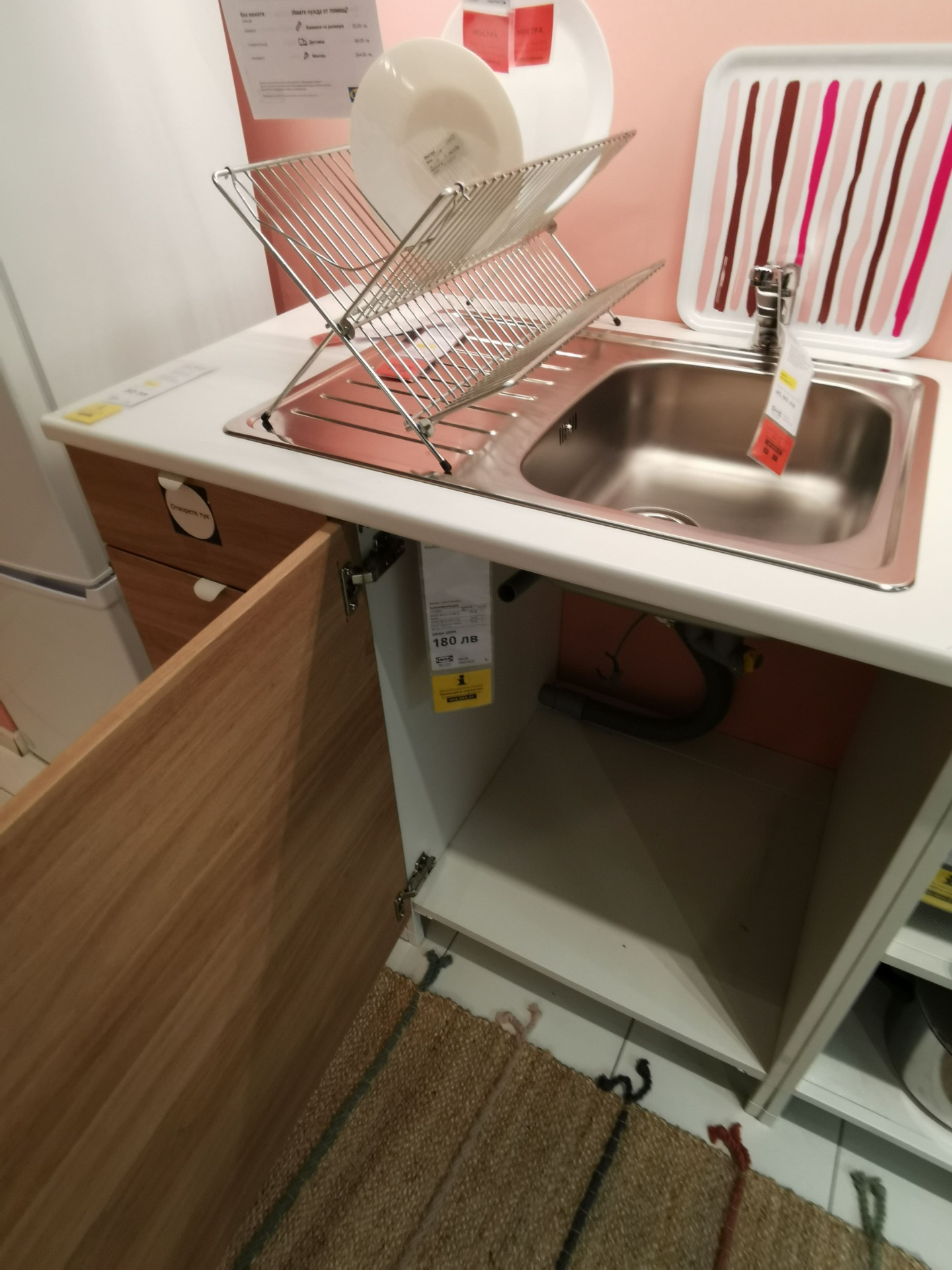 Designing a Bright and Airy Kitchen with IKEA's Enhet in White and Oak ...