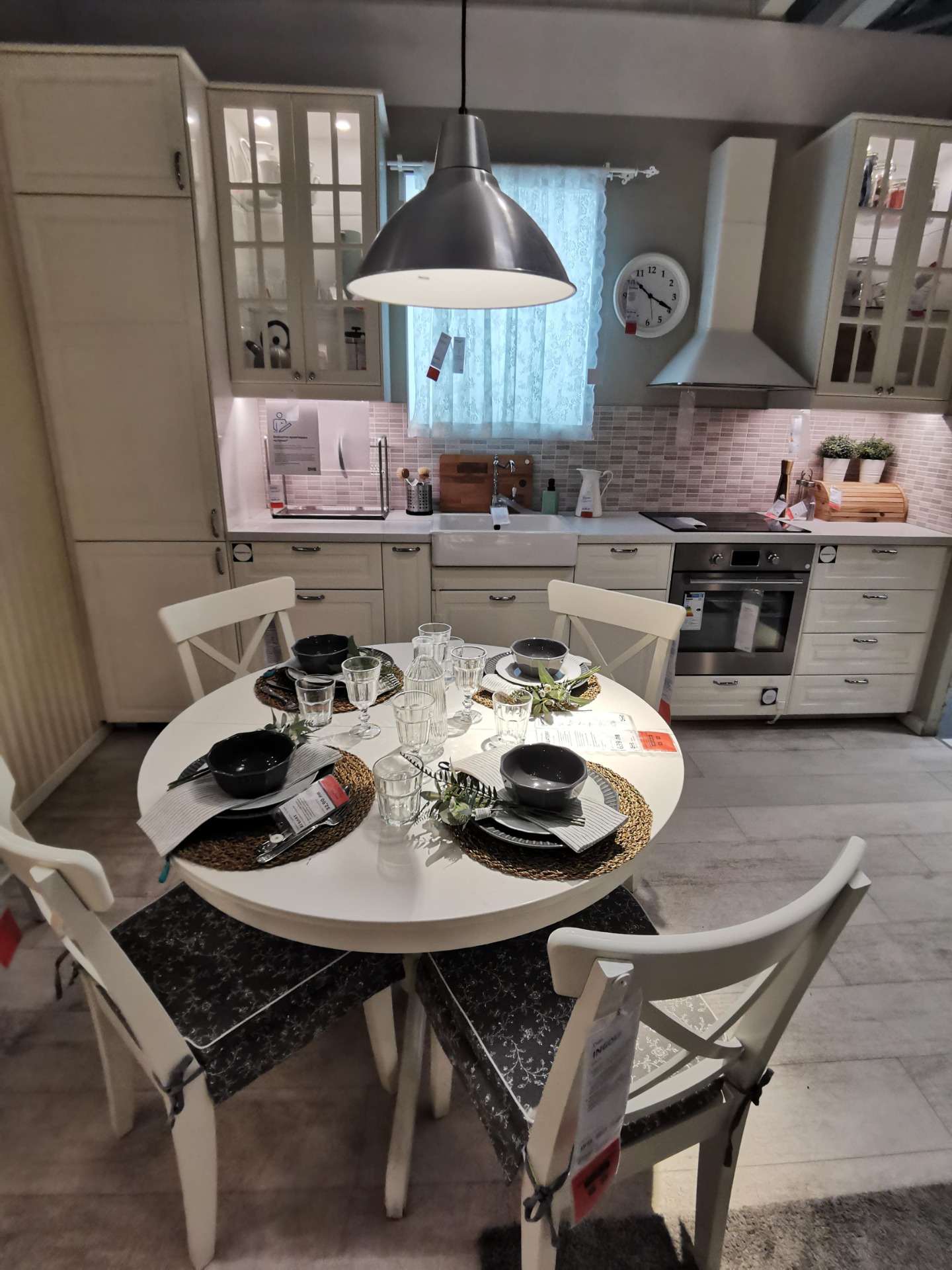 Create a Welcoming Cooking Space with the BODBYN Off-white Kitchen from ...