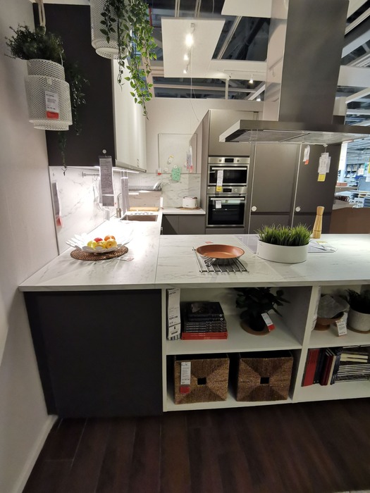 IKEA VOXTORP Dark Gray Kitchen - Stylish and Sophisticated