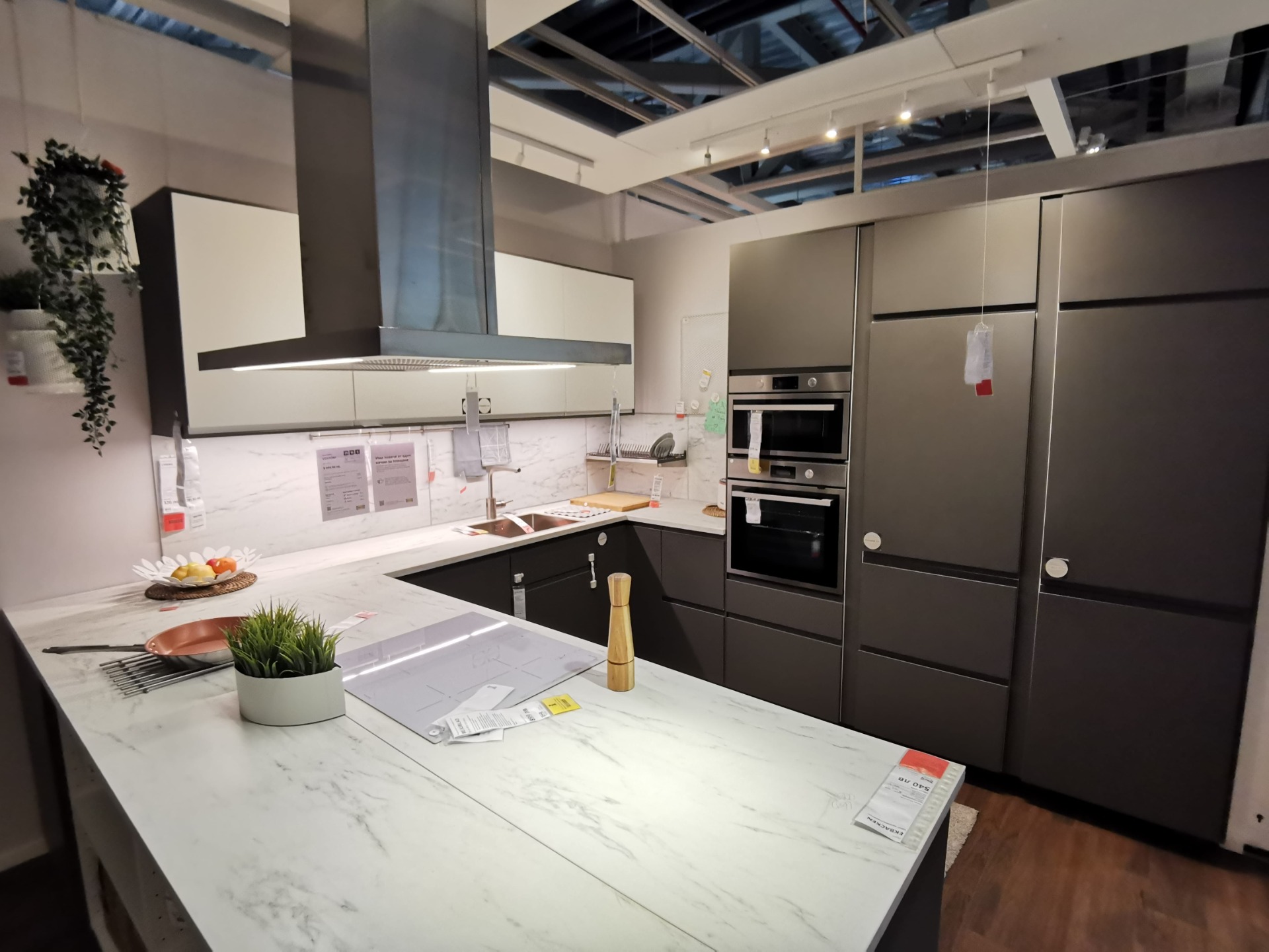 IKEA Voxtorp Dark Gray Kitchen
