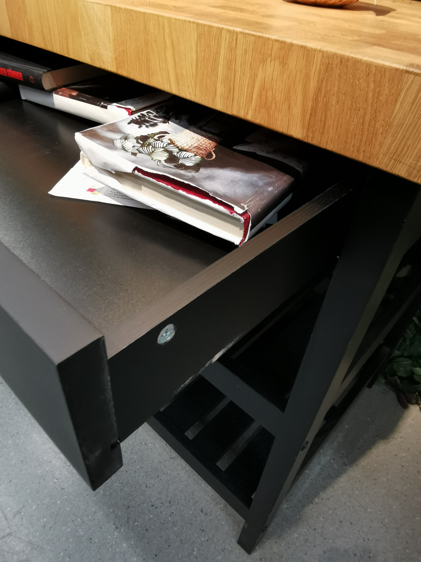 Functional and Stylish: The Vadholma Kitchen Island with Rack from IKEA