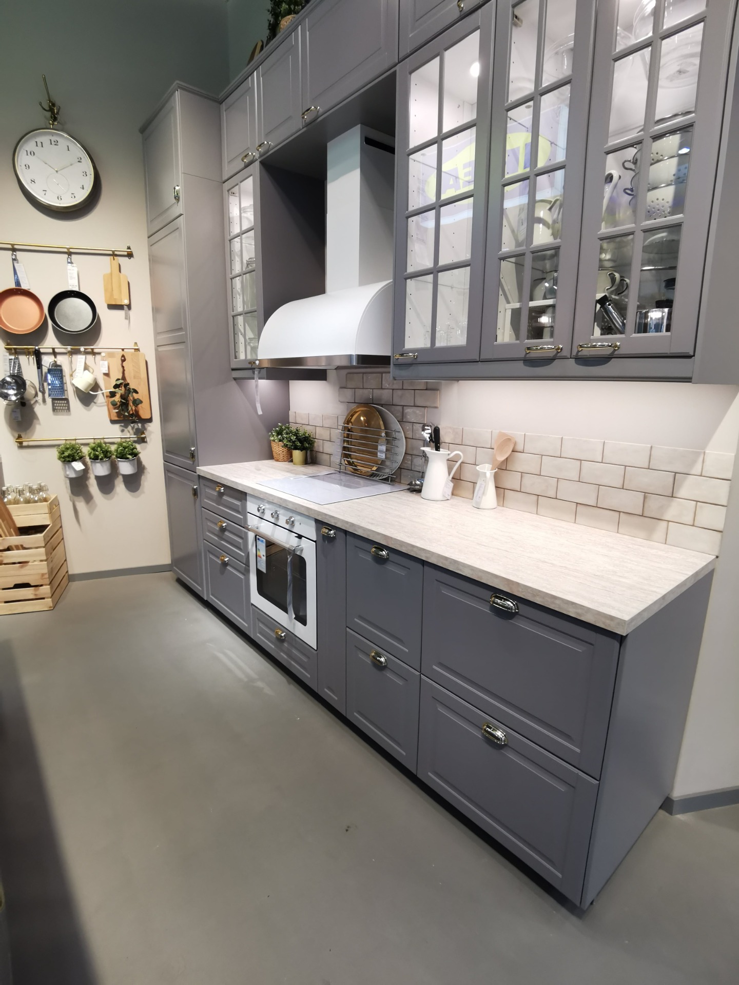 BODBYN Gray IKEA Kitchen
