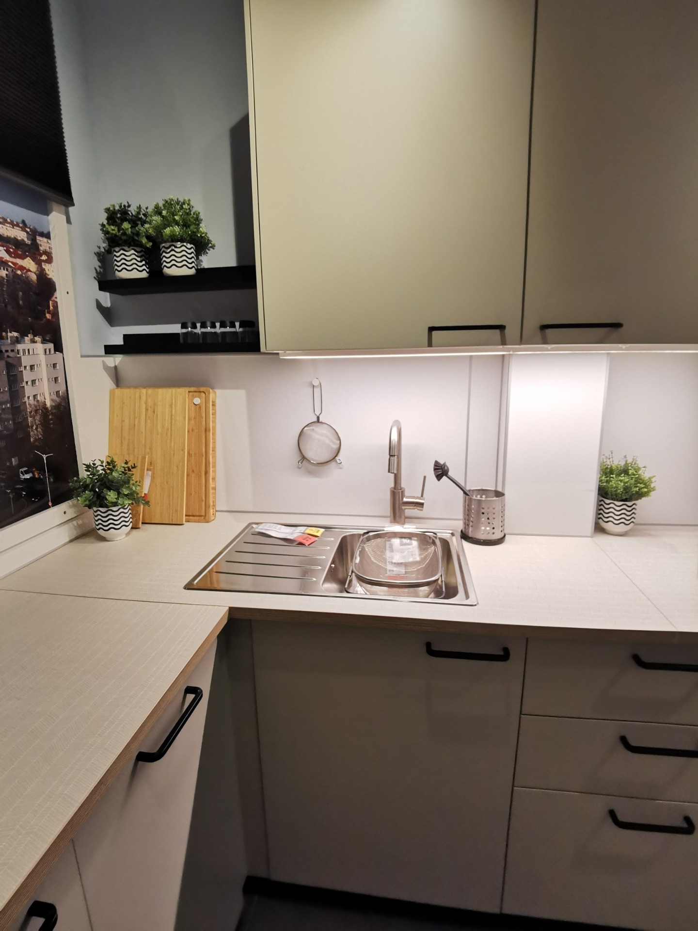 HAVSTORP Beige kitchen cabinets from IKEA