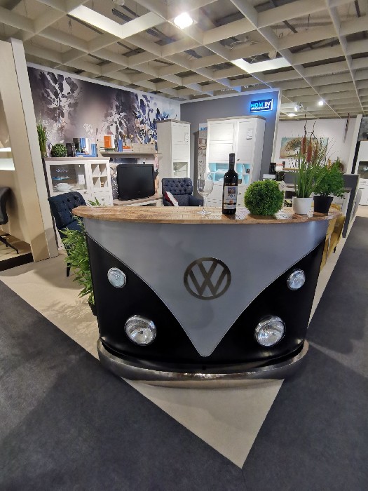 VW-style Bar Cabinet: Fun & Functional Design
