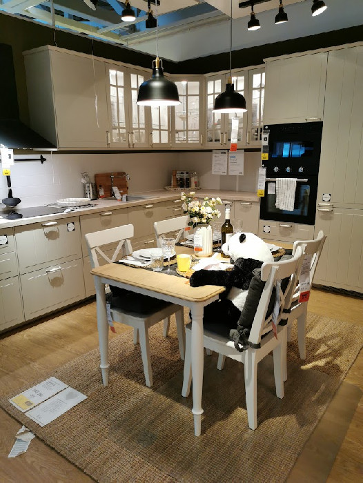 STENSUND Beige Cabinets from IKEA: Style and Function Combined