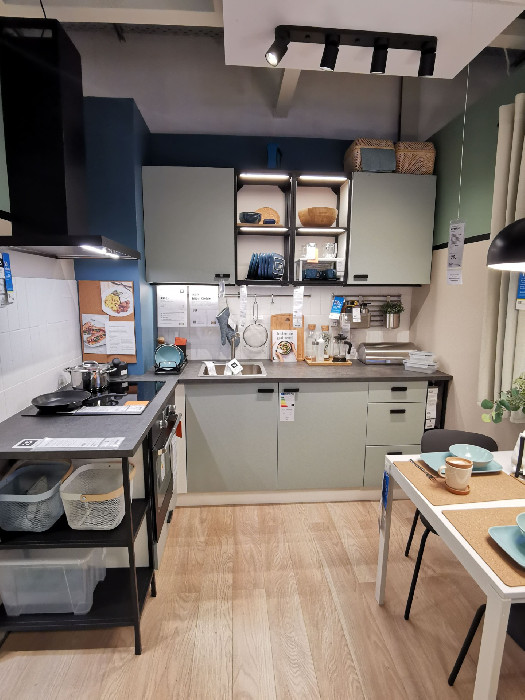 A Stylish IKEA ENHET Kitchen for Small Spaces