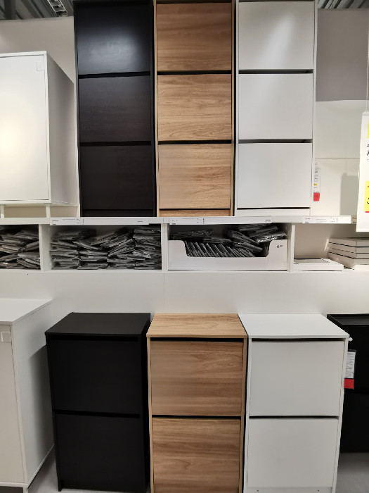 IKEA BISSA Shoe Cabinet: A Simple and Stylish Storage Solution