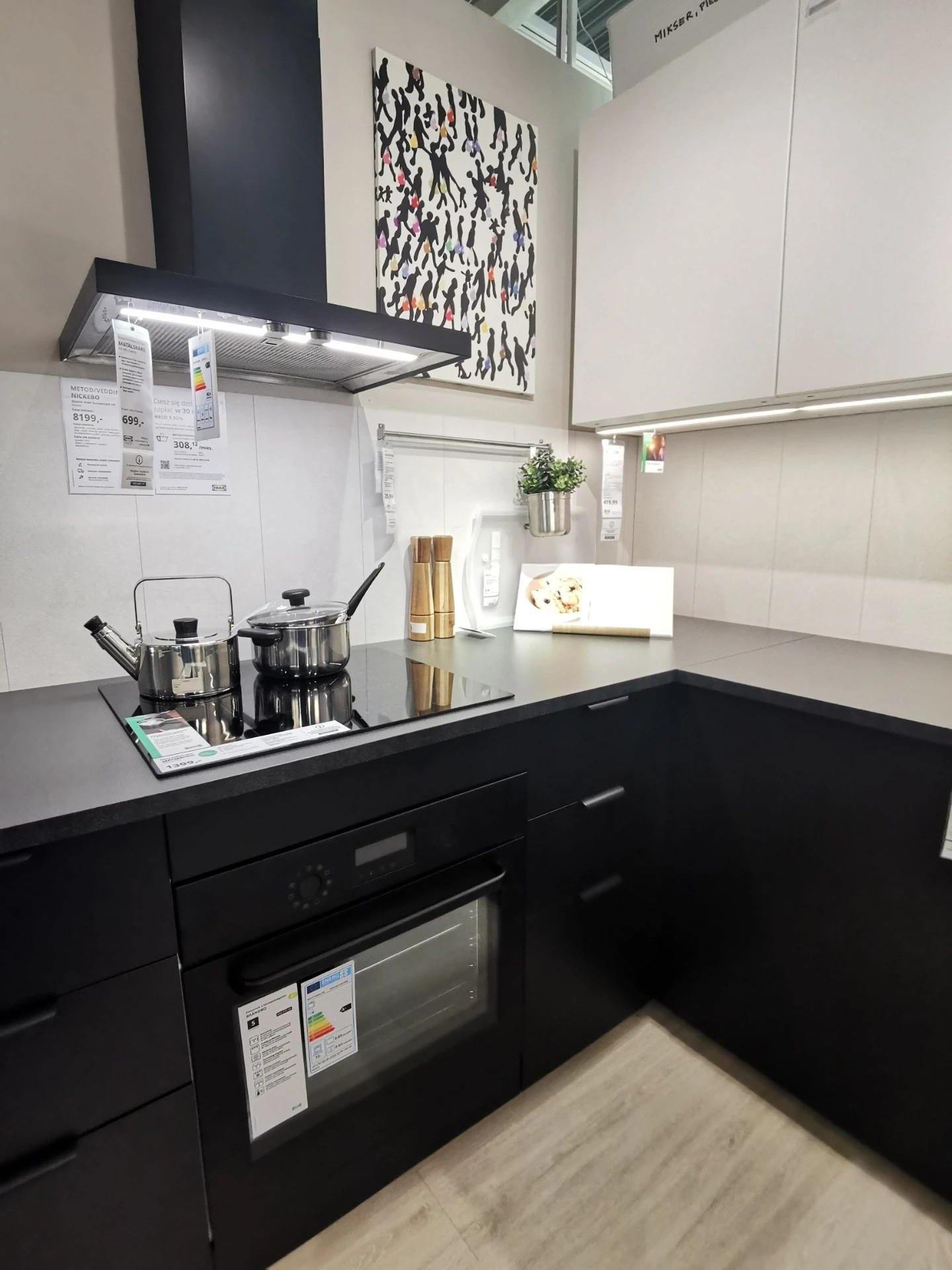 IKEA Black vs Anthracite Kitchen Fronts – LERHYTTAN, KUNGSBACKA ...